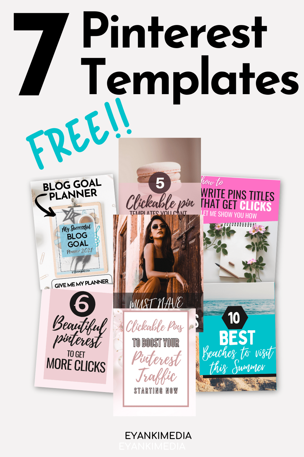 7 Eye Catching Free Pinterest Templates For Canva To Download