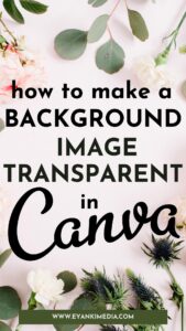 How To Make A Logo Transparent In Canva (Transparent Background & Images)