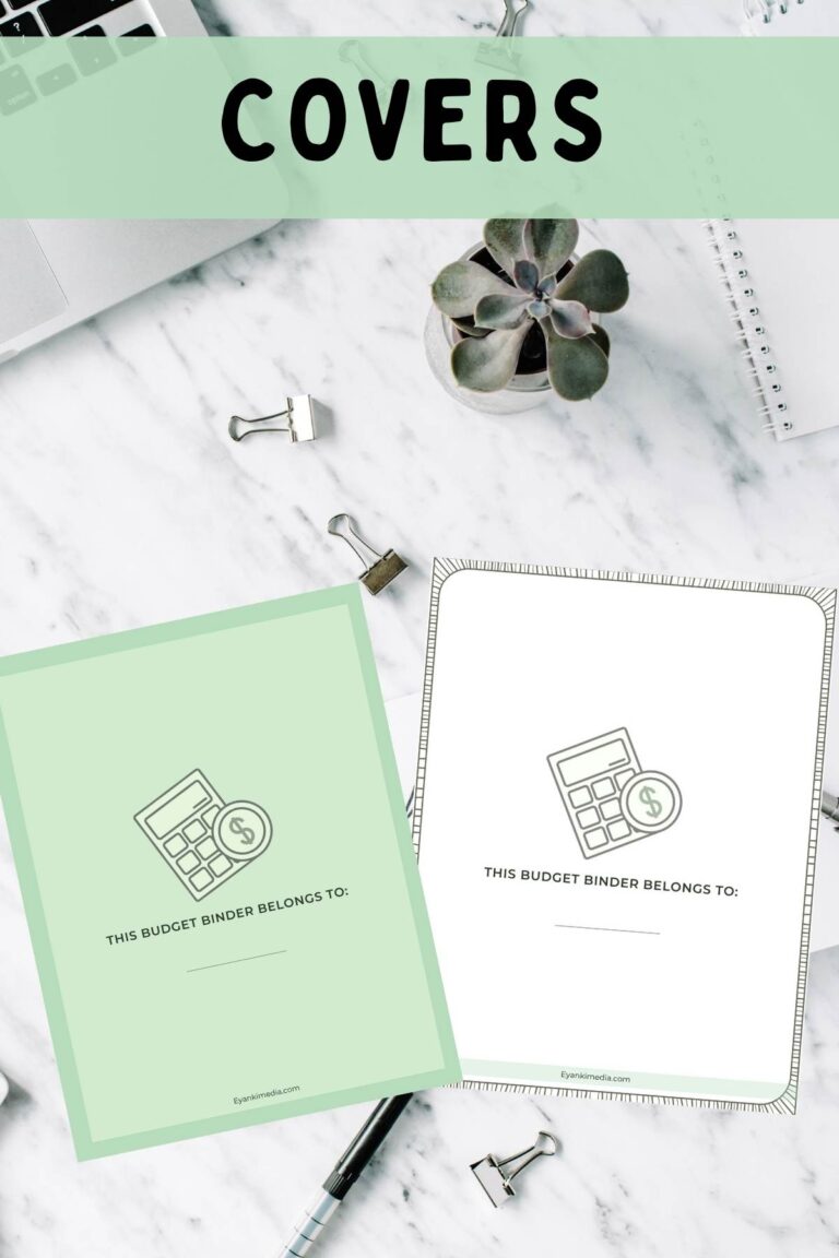 DIY Budget Binder With Envelopes (Free Printables) 2023