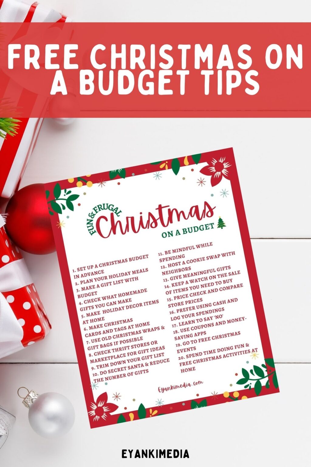 Free Christmas Budget Worksheet And Printable 2024