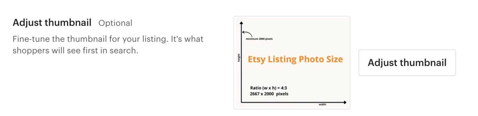Best Etsy Listing Photo Size & Ratio For Product Photos 2024