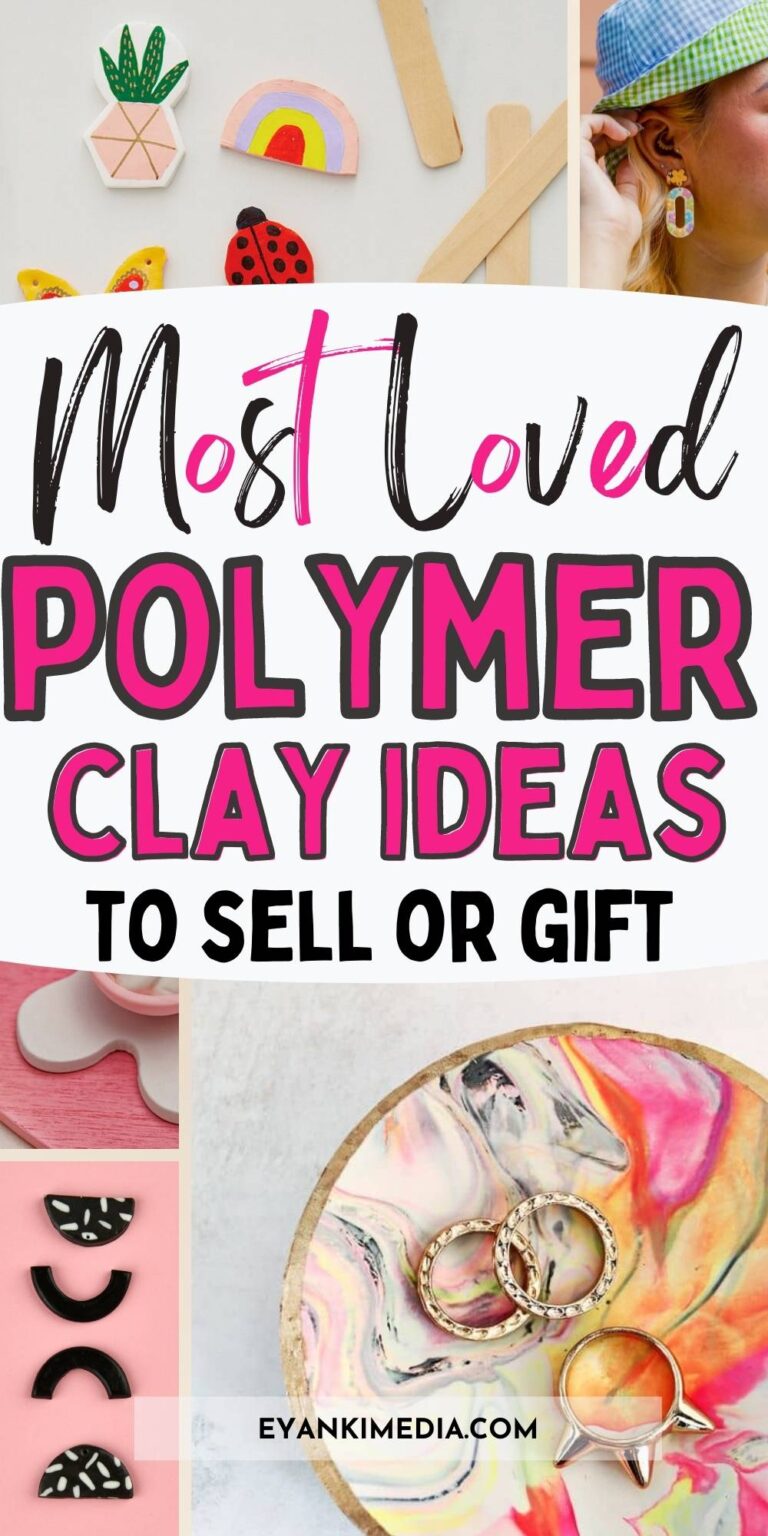21 DIY Polymer Clay Ideas To Sell [Clay Crafts To Make In 2024]
