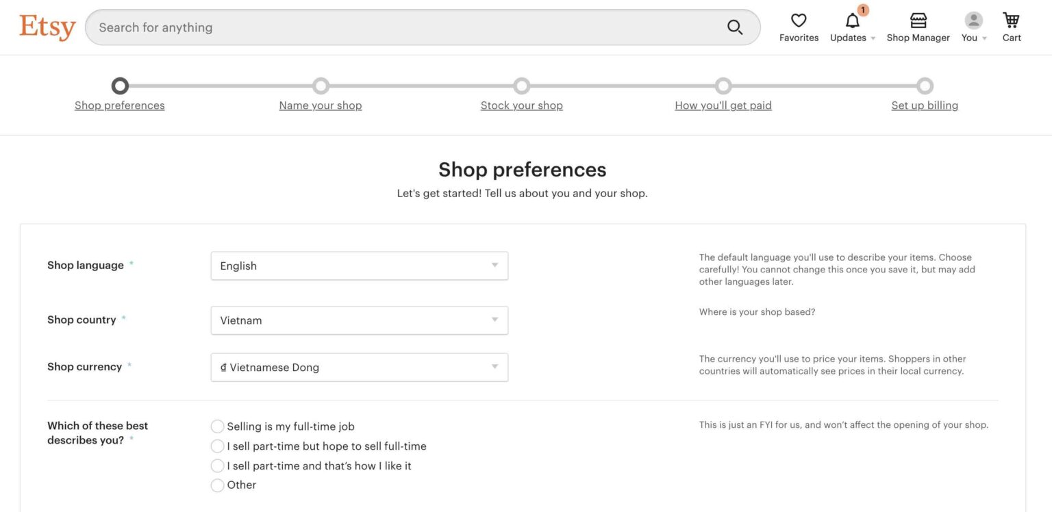 Starting An Etsy Shop Checklist PDF (Free Download 2024)