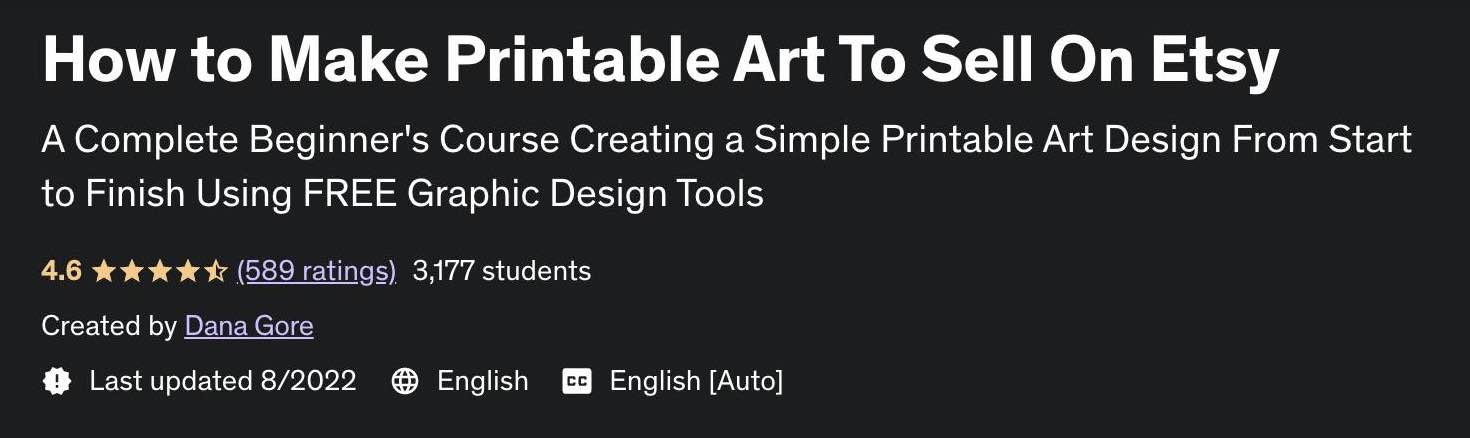 Best Etsy Printables Course To Make $200/ Day (I Tried 3 Of Them)