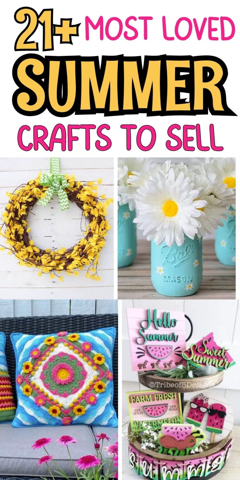 20 Fantastic DIY Summer Crafts To Sell In 2025
