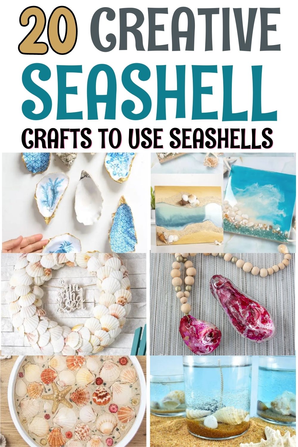 20 Best DIY Seashell Crafts And Ideas To Use Seashells In Summer