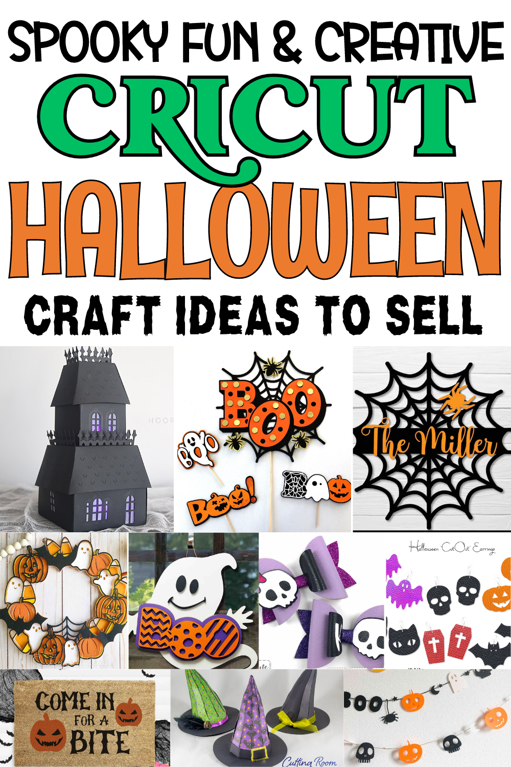 27 Amazing DIY Halloween Cricut Ideas For Home Decor Or To Make For ...