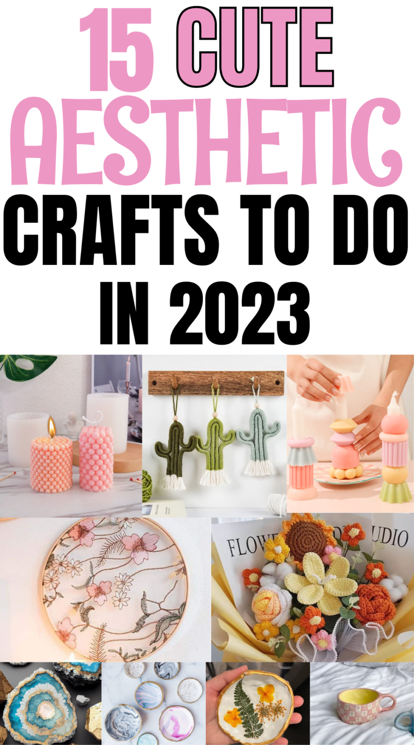 DIY Aesthetic Crafts For Adults To Do When Bored - Easy, Cute & Trending