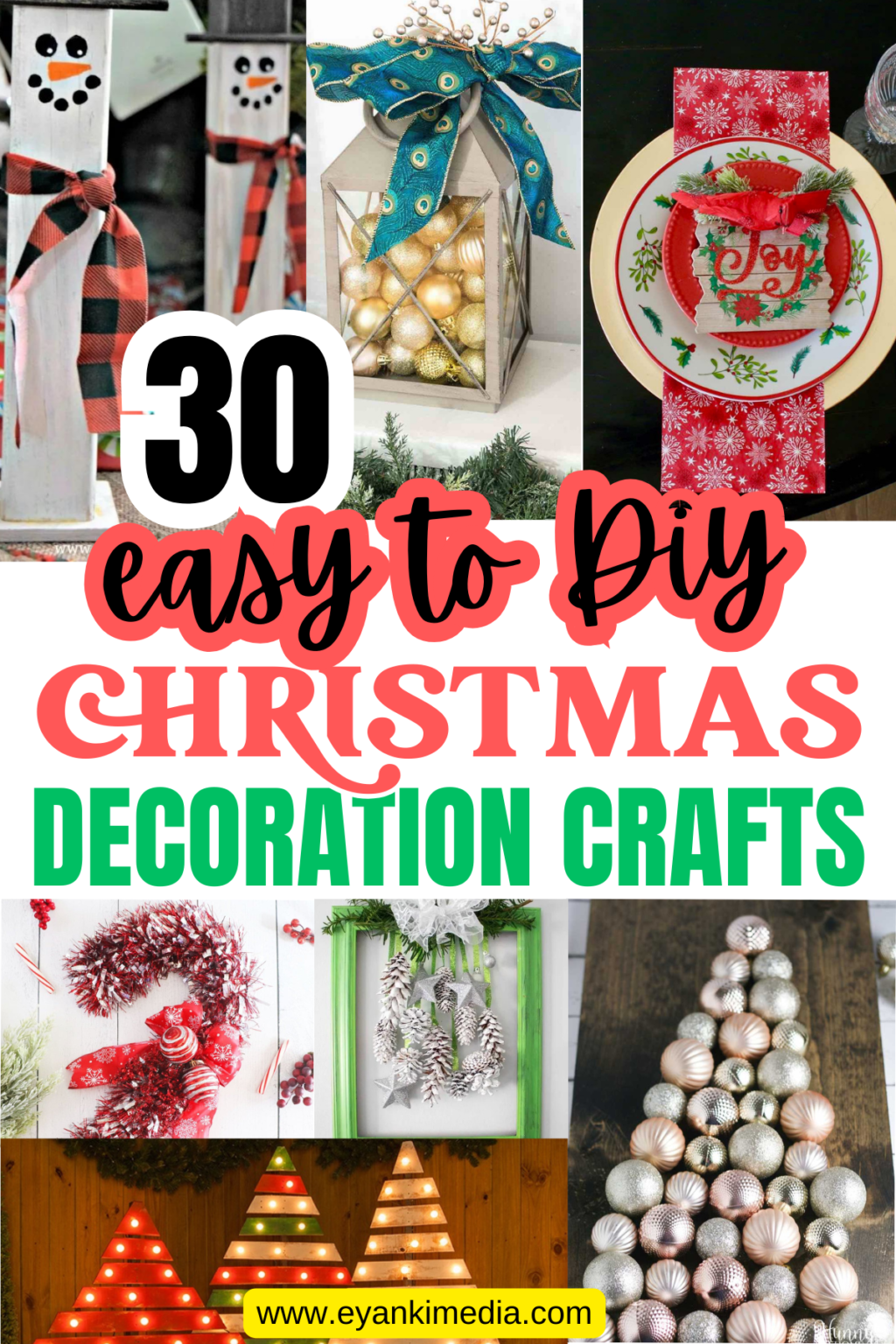 30+ Of The Best DIY Christmas Decorations To Bring Festive Cheer To ...