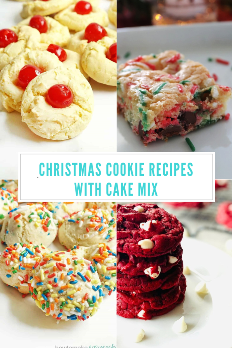 31 Genius Christmas Cookie Recipes With Cake Mix You Need To Try