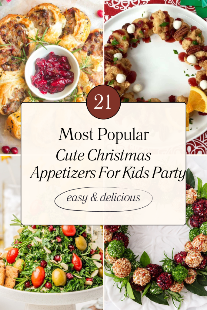 30 Cute Christmas Appetizers For Kids Party