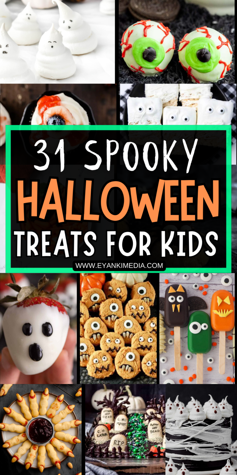 31+ Fun And Spooky Halloween Treats To Make With Kids