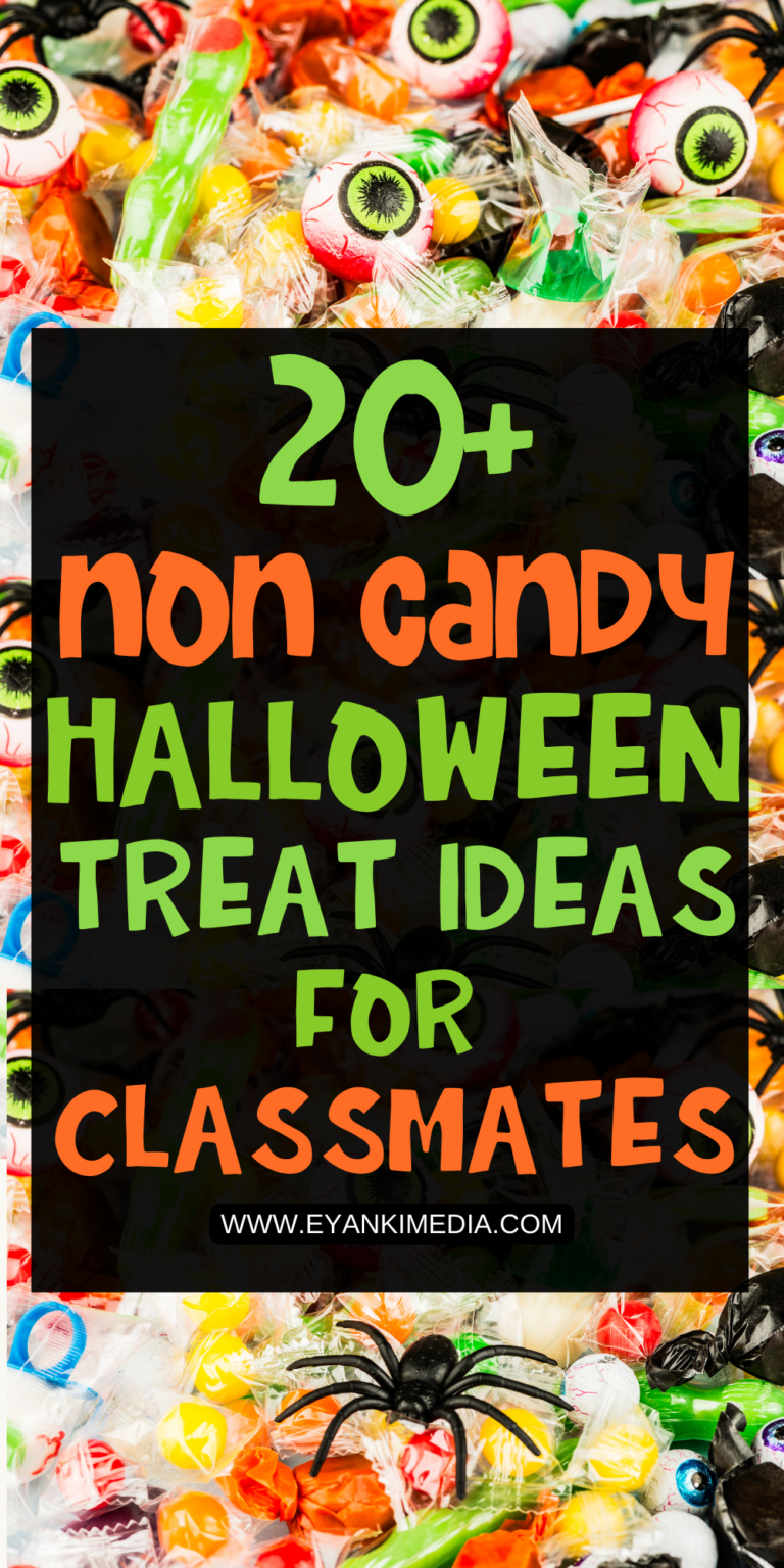 20 Easy Non Candy Halloween Treats For School Kids